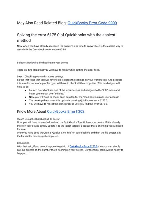 PPT Effective Troubleshooting Solutions To Fix QuickBooks Error 6175 0 PowerPoint Presentation