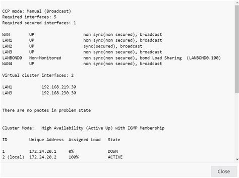 Partial Config Sync Between Quantum Spark 1800 Ha Check Point Checkmates