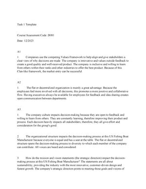 D ST D Task Strategic Training And Development D Task A Explain How You Will Assess