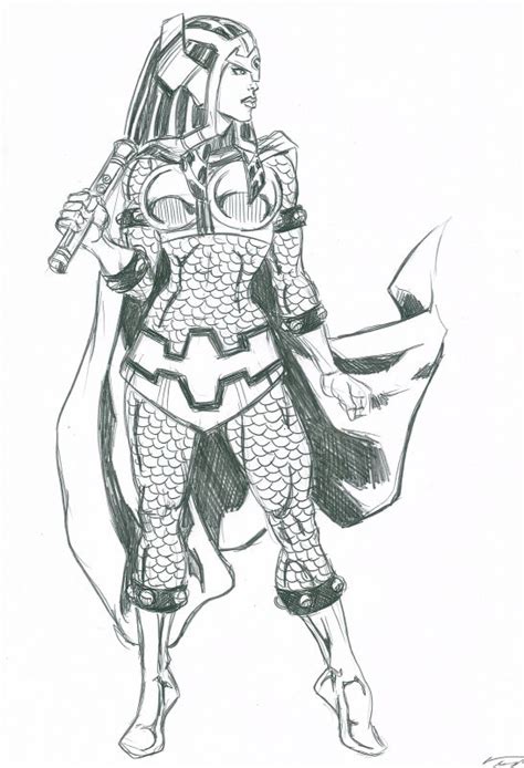 Big Barda Comic Art Dc Comics Artwork Superhero Art Comic Art
