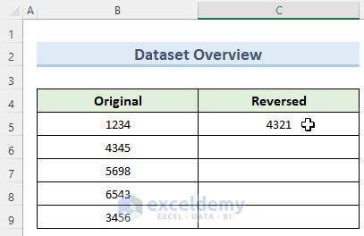 How To Reverse A Number In Excel Quick Examples ExcelDemy