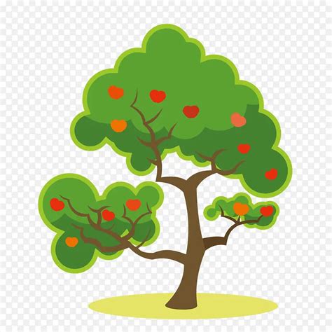 矢量图绿色树叶苹果树PNG图片素材下载 图片编号qmrjavgw 免抠素材网