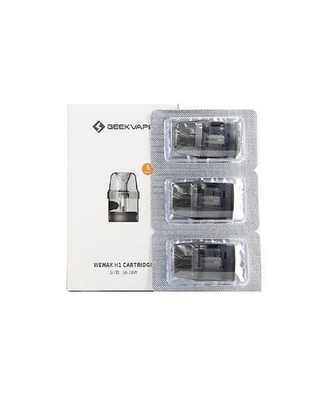 Geekvape Wenax H1 Refillable Pod Cartridge Artisan Vapor Pakistan
