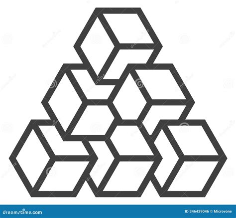 Cube Logo Design Icon Gray Background For Your Text And Logo Outbox