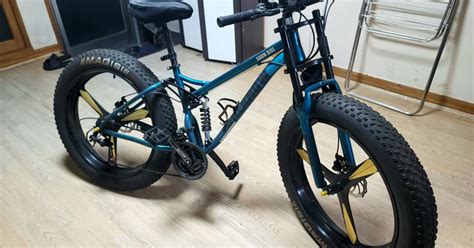 파워로드 팻바이크 펫바이크 21단 산악 로드 자전거 와이드 광폭타이어 바퀴큰 Mtb 군북면 스포츠레저 당근 중고거래