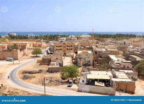 Coastside View From The Taqah Plateau Near Salalah Dhofar Sultanate
