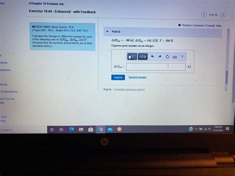Solved 4 Of 15 Review Constants Periodic Table Part A AH Chegg