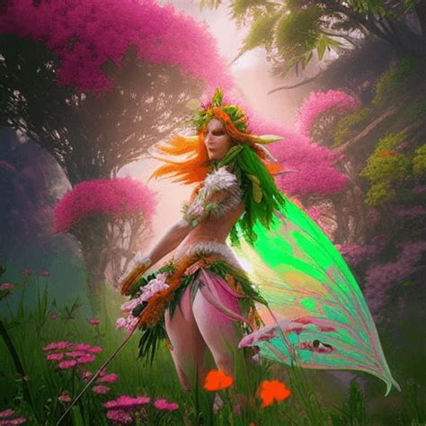 Beautiful Queen Titania Of The Fairies 8k · Creative Fabrica