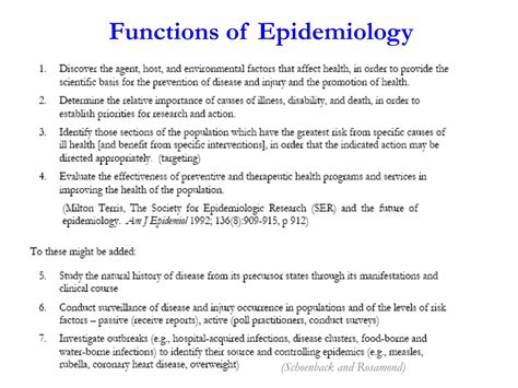 Ppt Overview Of Epidemiology Modules And Applications In Public Health Powerpoint Presentation