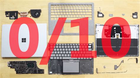 Microsofts Surface Pro Scores Out Of On Reparability Test DIY Photography