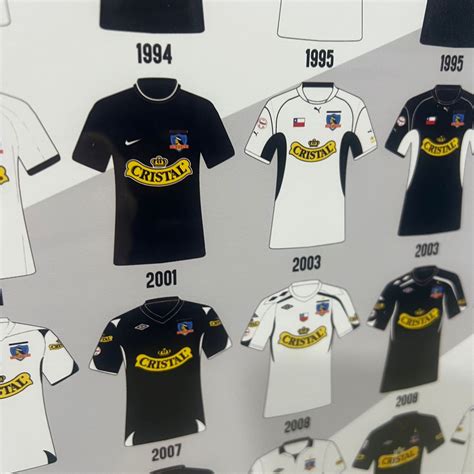 Cuadro Camisetas Colo Colo 50x70 Tienda Albomania
