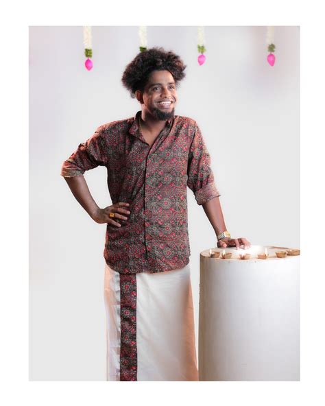 Sarjin Kumar Happy Onam 🤍🌼 Sarjinvlogz Instagram