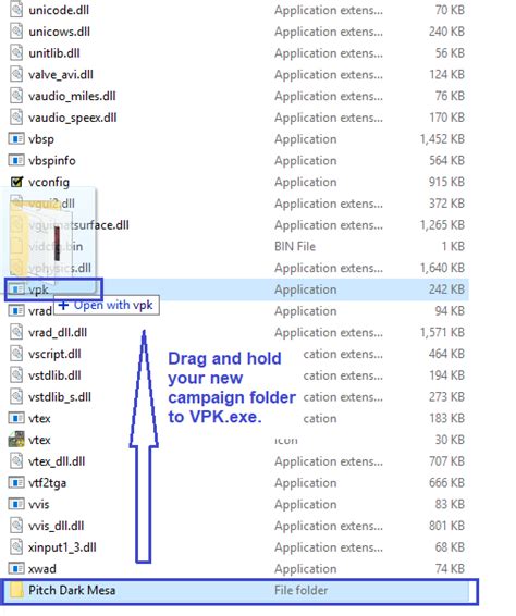 how to open a vpk file tooadv