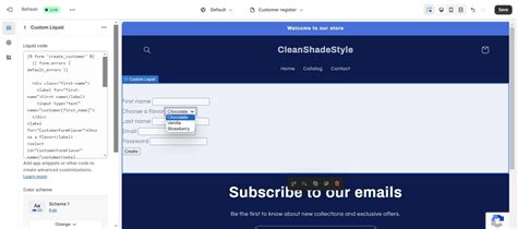 The Guide To Customize The Shopify Registration Form Ecomposer