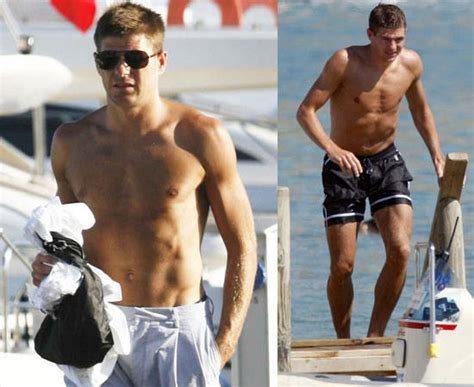 Steven Gerrard Voted Hottest Footballer By Gay Fans Daily Squirt
