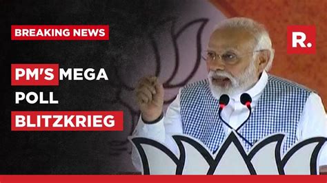 Karnataka Election 2023 Pm Modis Election Campaign In Belur