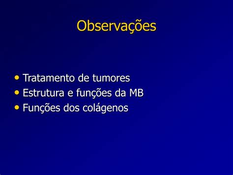 PPT Inibição da Angiogênese por Colágenos na Membrana Basal PowerPoint Presentation ID