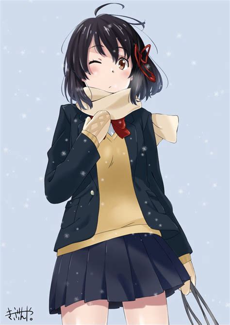Miyamizu Mitsuha Danbooru Miyamizu Mitsuha Danbooru
