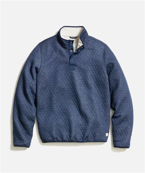 Womens Reversible Corbet Pullover In Navyoat Marine Layer