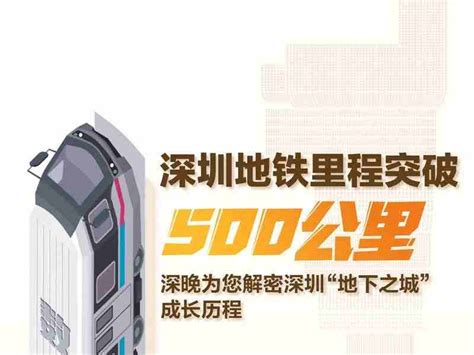 突破500公里！一图回看深圳地铁成长史