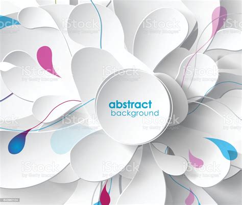 Abstract Background With Circles Stock Illustration Download Image