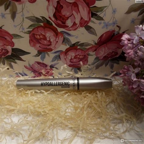 Тушь для ресниц Divage 90-60-90 Hypoallergenic (Гипоаллергенная ...