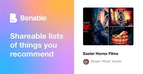 Easter Horror Films