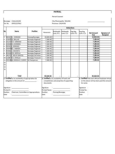 Payroll Pdf Government Finances Factor Income Distribution