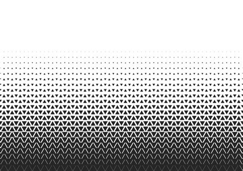 Premium Vector 2d Geometric Two Colors Triangle Halftone Pattern