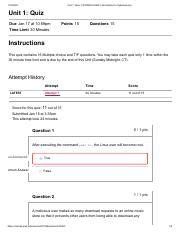 Unit Quiz CS DLS A Introduction To Cybersecurity Pdf Unit Quiz