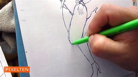 Dibujando Chica Sexy Tipo Anime Youtube