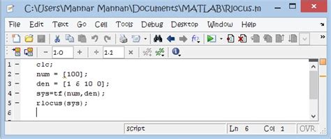 Stability Analysis Using ROOT LOCUS MATLAB Electrical Electronics Blog