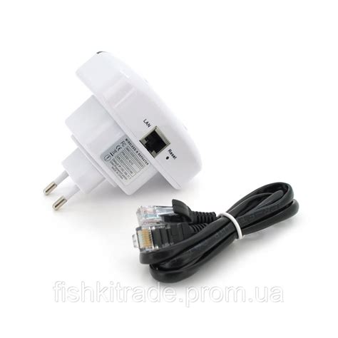 Усилитель WiFi сигнала со встроенной антенной WNWFR, питание 220V ...