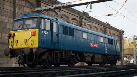 Caledonian Sleeper Class 87 87002 Royal Sovereign Train Sim Community