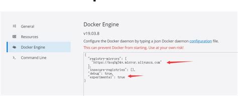Docker怎么设置镜像以及内存，最后一张图是基因家族分析课程里面介绍的，但是docker V2405版本中docker Engine的