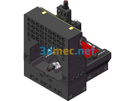 Small Cnc Milling Machine 3d Model Solidworks