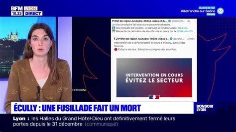 Métropole De Lyon Un Mort Dans Une Fusillade à Ecully