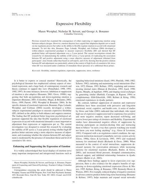 Pdf Expressive Flexibility