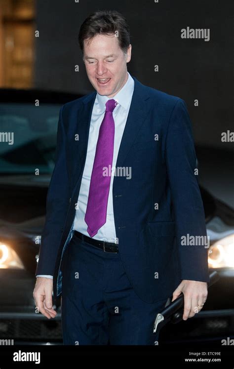 The Andrew Marr Show Arrivals Featuring Nick Clegg Where London
