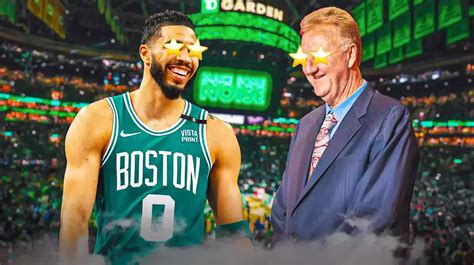Jayson Tatums Epic Reaction To Meeting Celtics Legend Larry Bird For