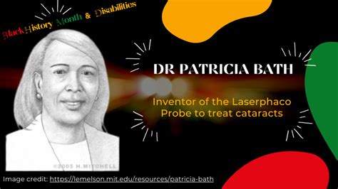 Celebrating Black History Month Dr Patricia Bath Kenccid