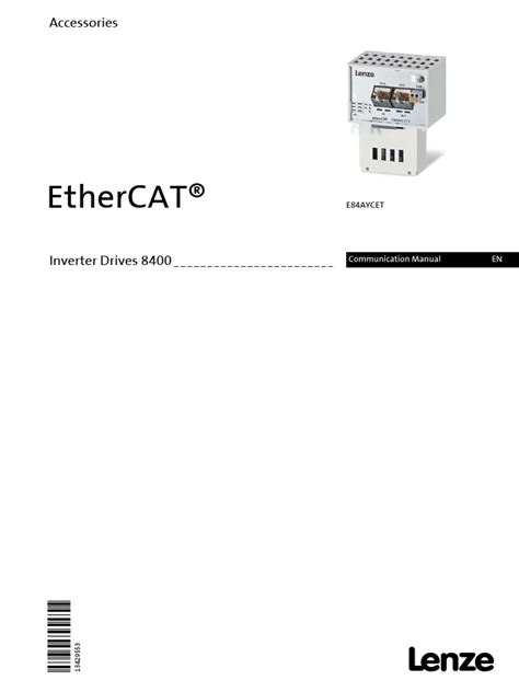 e84aycet ethercat mci module v5 0 en pdf computing computer science