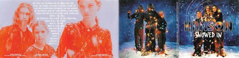 Encarte Hanson Snowed In Encartes Pop