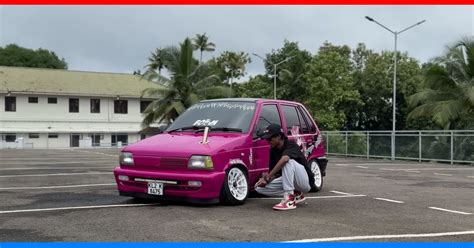 Indias Only Modified Maruti 800 With Cambered Wheels This Is It Video