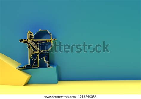 라마 경은 인도 포스터인 3d 렌더 스톡 일러스트 1918245086 Shutterstock