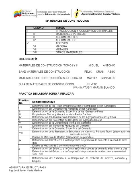 Apuntes De Materiales De Construccion Pdf Roca Geología Roca ígnea