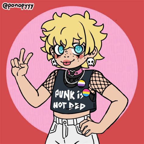 my main oc charlie cox non binary and pansexual r picrew