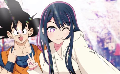 [oc] Goku And Ai Hoshino Taking A Selfie Dbs X Oshi No Ko R Dbz