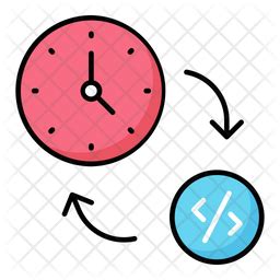 Complete Agile Process Icon Download In Colored Outline Style