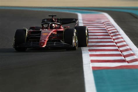 Sainz Leads Ferrari 1 2 3 In Abu Dhabi F1 Post Season Test Day